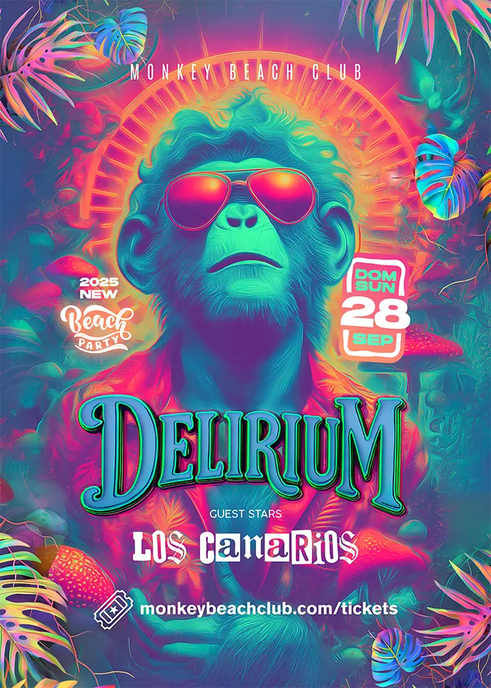 Delirium - Monkey Beach Club